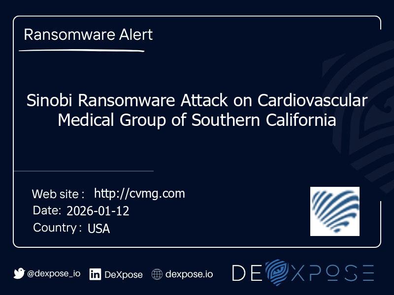 Sinobi Ransomware Group Breaches Alpha Alternatives - DeXpose