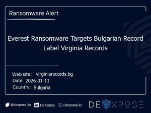 Everest Ransomware Targets Bulgarian Record Label Virginia Records ...